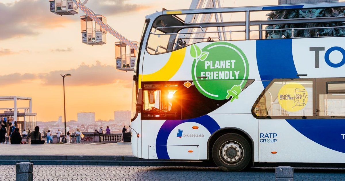 Brussels: Sightseeing Sunset Bus Tour | GetYourGuide