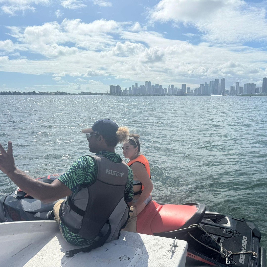 Miami: Biscayne Bay Jet Ski Rental & Free Boat Ride | GetYourGuide