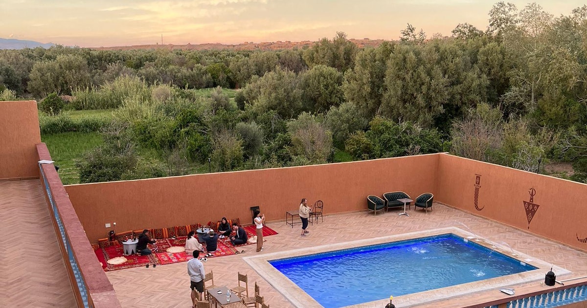 2 dage i Marrakech, Ait Ben Haddou, Rose Valley, Monkey Fingers ...