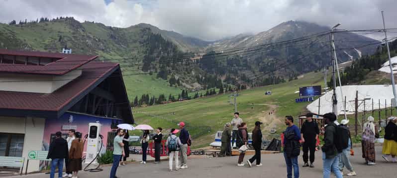 Almaty: Ice Rink Medeo with skating, Medeo Dam and Shymbulak | GetYourGuide