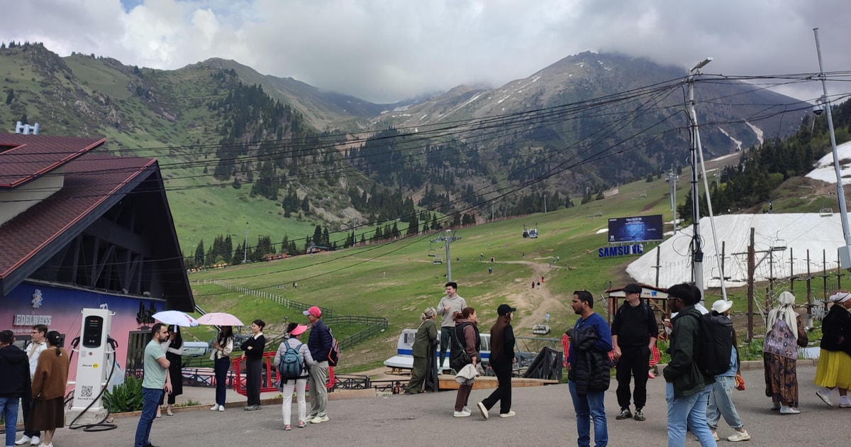 Almaty: Ice Rink Medeo, Mountain Dam and Shymbulak | GetYourGuide