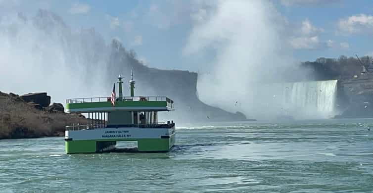 Niagāras ūdenskritums: vakara gaismas ekskursija ar kalponi un alu ...