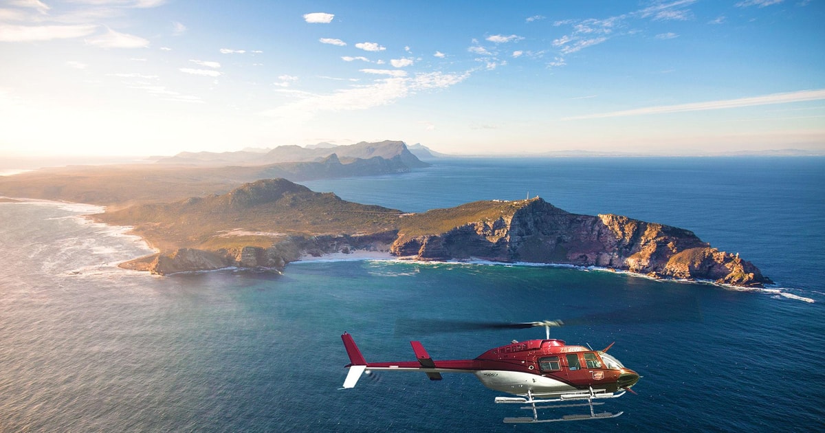 Cape Town to Cape Point Helicopter Flight - 48Min | GetYourGuide
