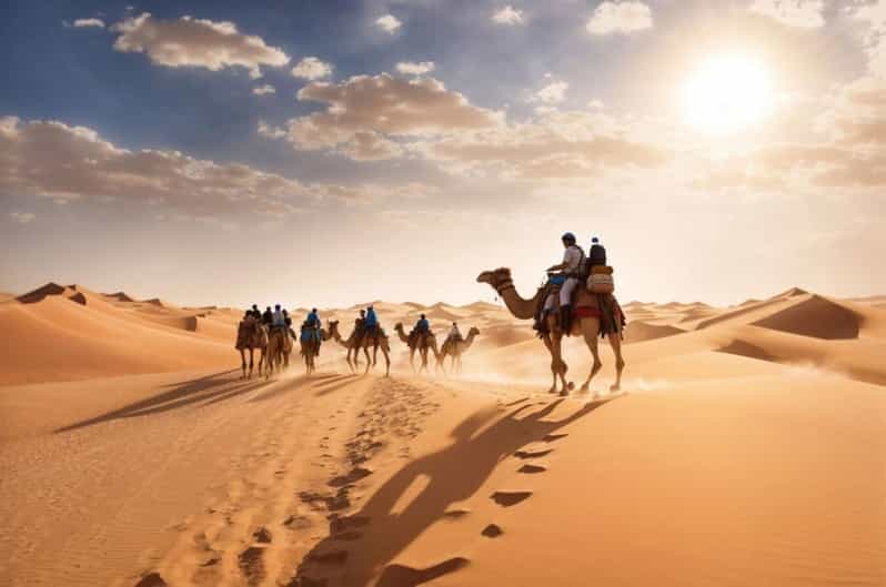 Doha: safari , camel ride, sandboarding and dune bashing | GetYourGuide