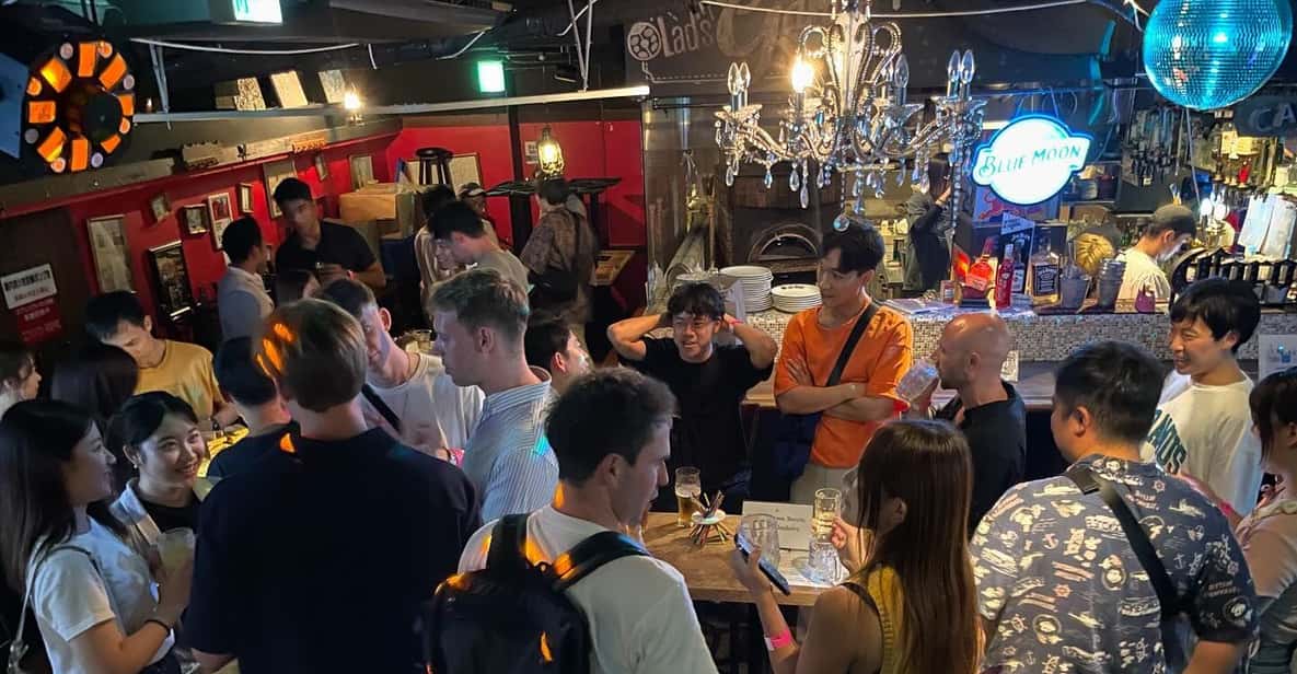 Tokyo: Meet Locals & Internationals Meetup All-You-Can-Drink | GetYourGuide