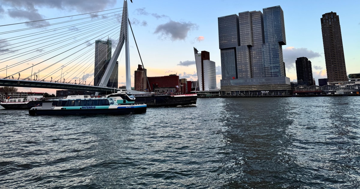 Rotterdam: Vandbusbillet til Kinderdijk | GetYourGuide