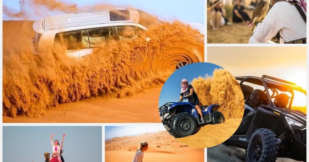 Doha Adventure Quad Bike Safari, Camel Ride & Refreshments | GetYourGuide