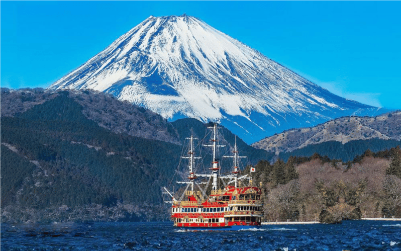 Tokyo : Croisière commentée à Hakone, Owakudani, Mt.Fuji Onsen Oneday ...