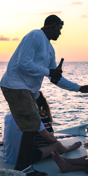 Simpson Bay: Lambada Sunset Cruise of Sint Maarten | GetYourGuide