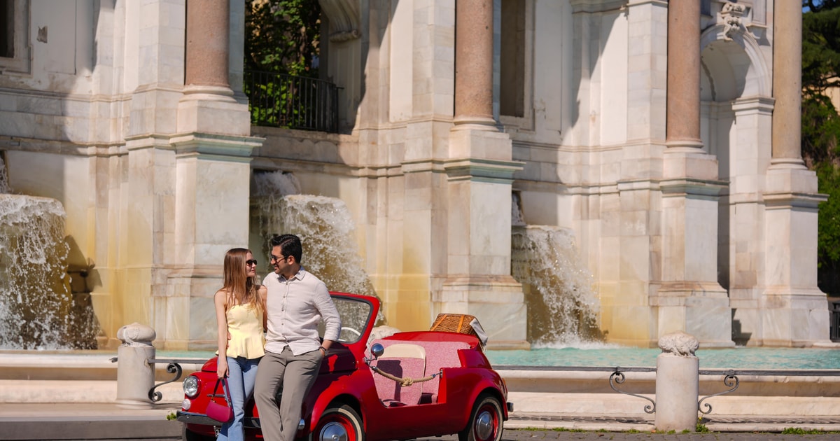 Rome in a Fiat Jolly: Exclusive Vintage Ride & Photo Tour | GetYourGuide