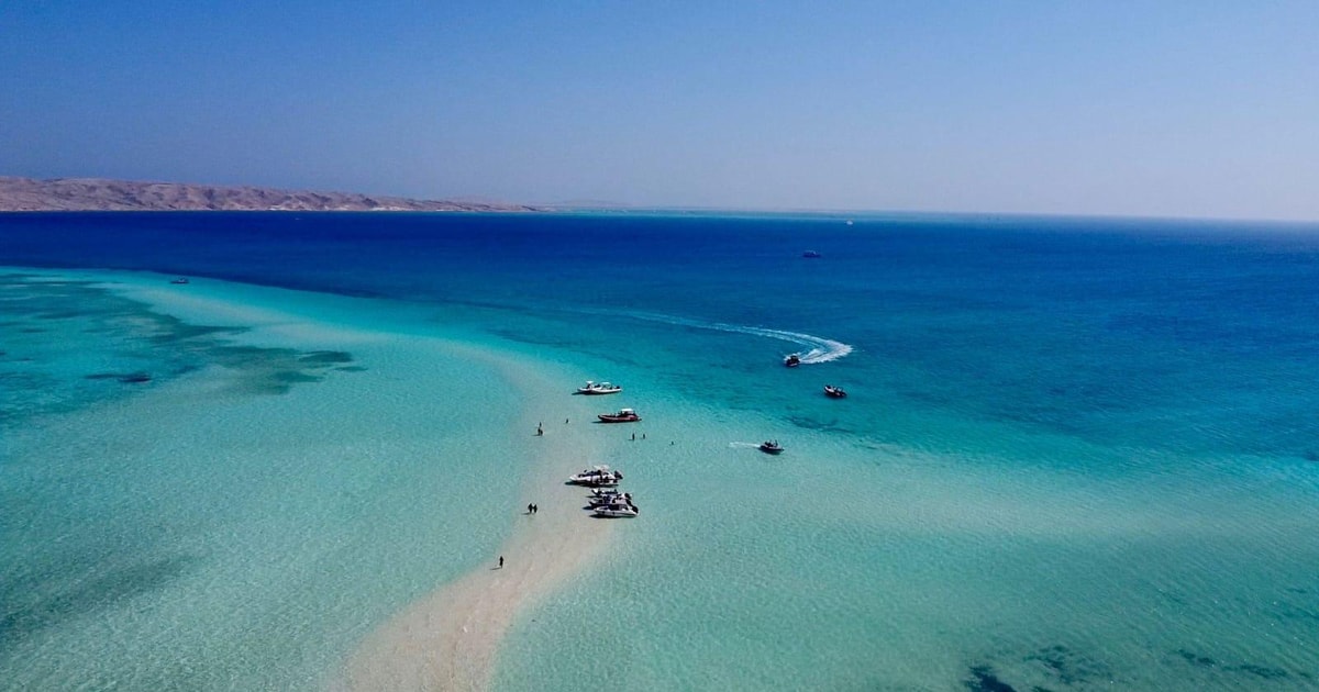 Hurghada: Privates Schnellboot zur Sandbank Abu Minqar Inseln ...