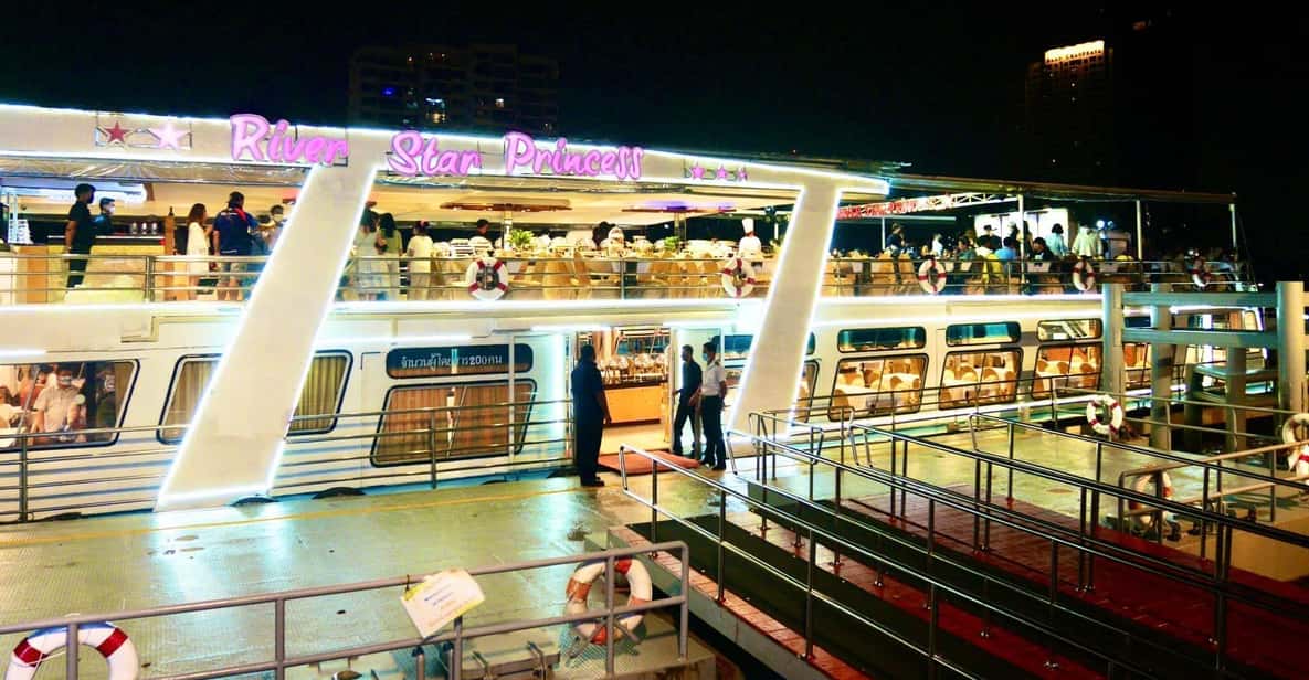 Bangkok: River Star Princess Chao Phraya Dinner Cruise | GetYourGuide