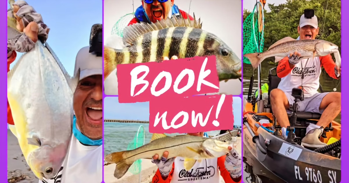 Beach, Jetty and Kayak Fishing Charters in Florida | GetYourGuide