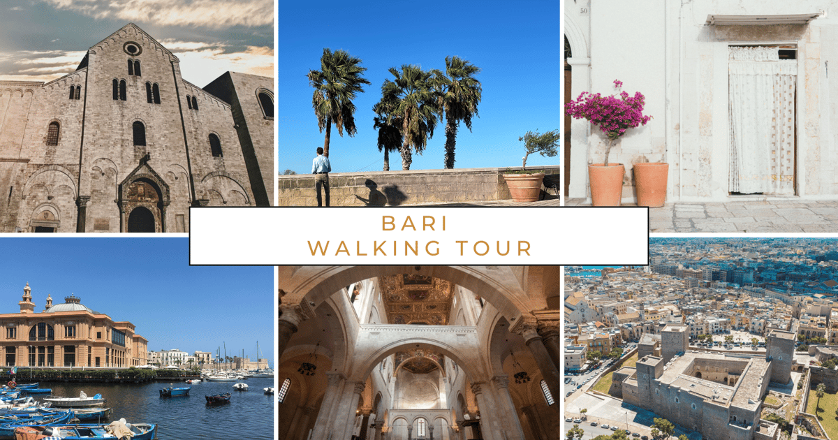 Bari : visite à pied de 2 heures, privée ou en groupe | GetYourGuide