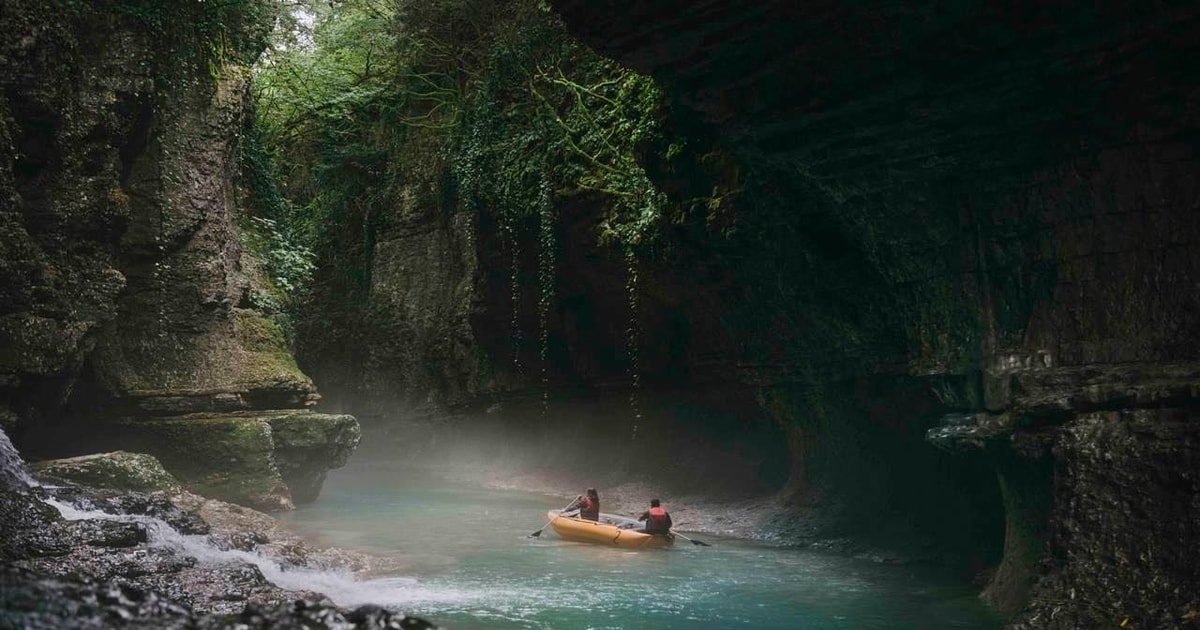 Martvili Canyon and Prometheus Cave Tour | GetYourGuide