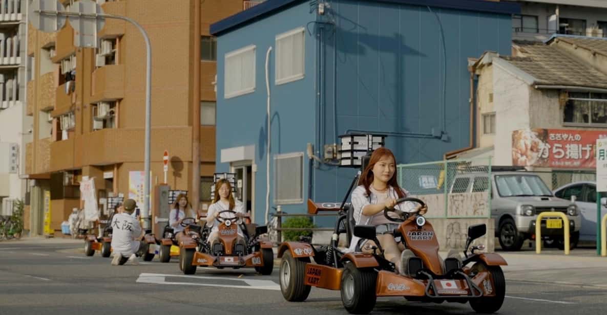 Osaka: Go Kart Tour on Osaka Streets with Guide | GetYourGuide