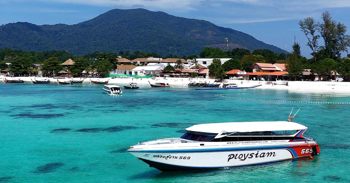 Combo Set: Van & Speedboat Ticket Hat Yai City to Koh Lipe | GetYourGuide