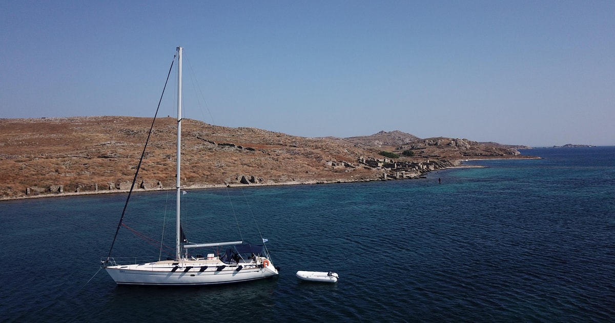 Sunset Tour with Nadia K to Delos and Rhenia Island | GetYourGuide