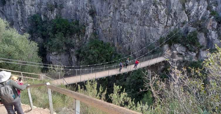 Walking Tour of The Canyon and Hanging Bridges of Chulilla | GetYourGuide