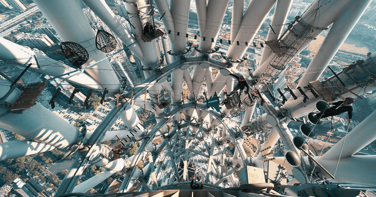 Guangzhou: Canton Tower Skywalk Abenteuer Eintritt | GetYourGuide