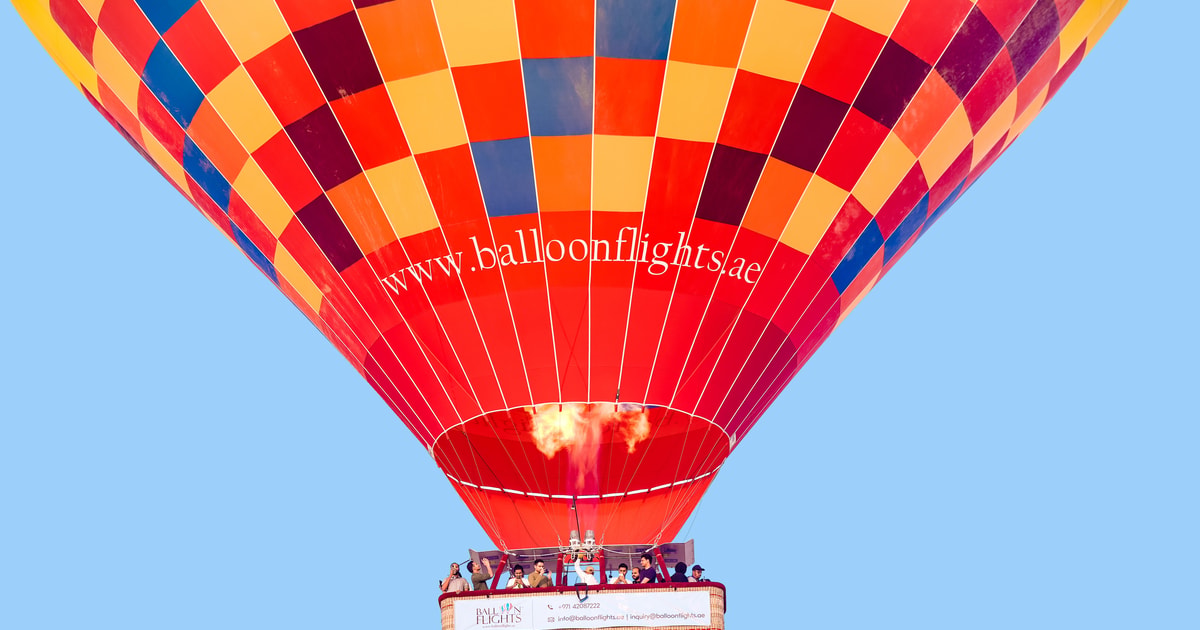 Dubai: Hot Air Balloon with Quad Bike & Camel Ride | GetYourGuide