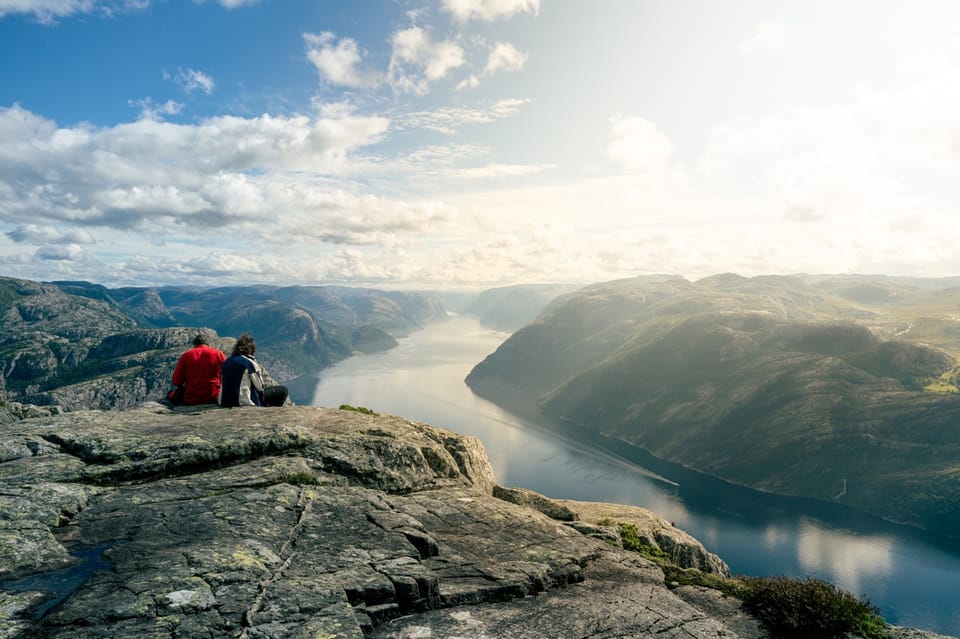 From Stavanger: Pulpit Rock Guided Hike with Pickup | GetYourGuide