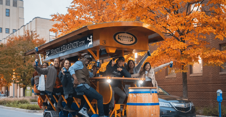 Indianapolis: Open-Air Pedal Pub Tour | GetYourGuide