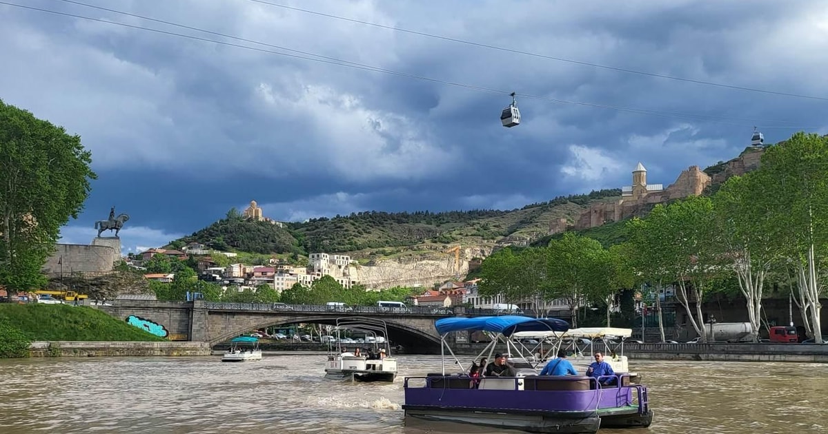 Tbilisi Mtkvari Kura River Trip by Boat | GetYourGuide