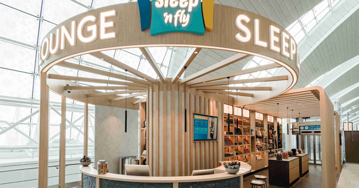 Dubai: Dubai International Airport Sleep'n Fly Lounge Access | GetYourGuide