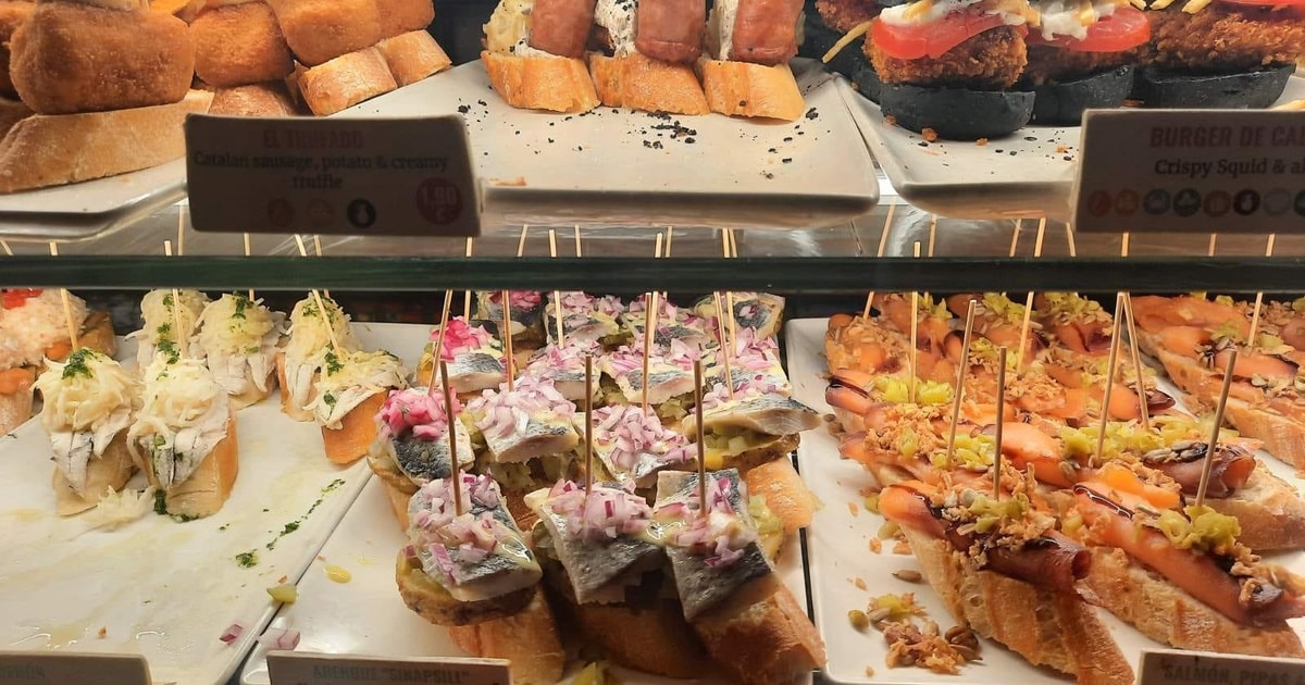 Barcelona: Tour de Tapas e Pintxos com Crema Catalana | GetYourGuide