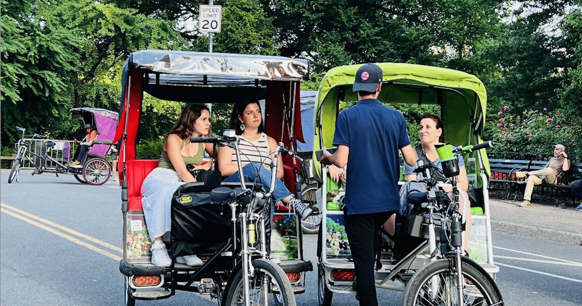 NYC: Recorrido en bicitaxi por Central Park con paradas fotográficas ...