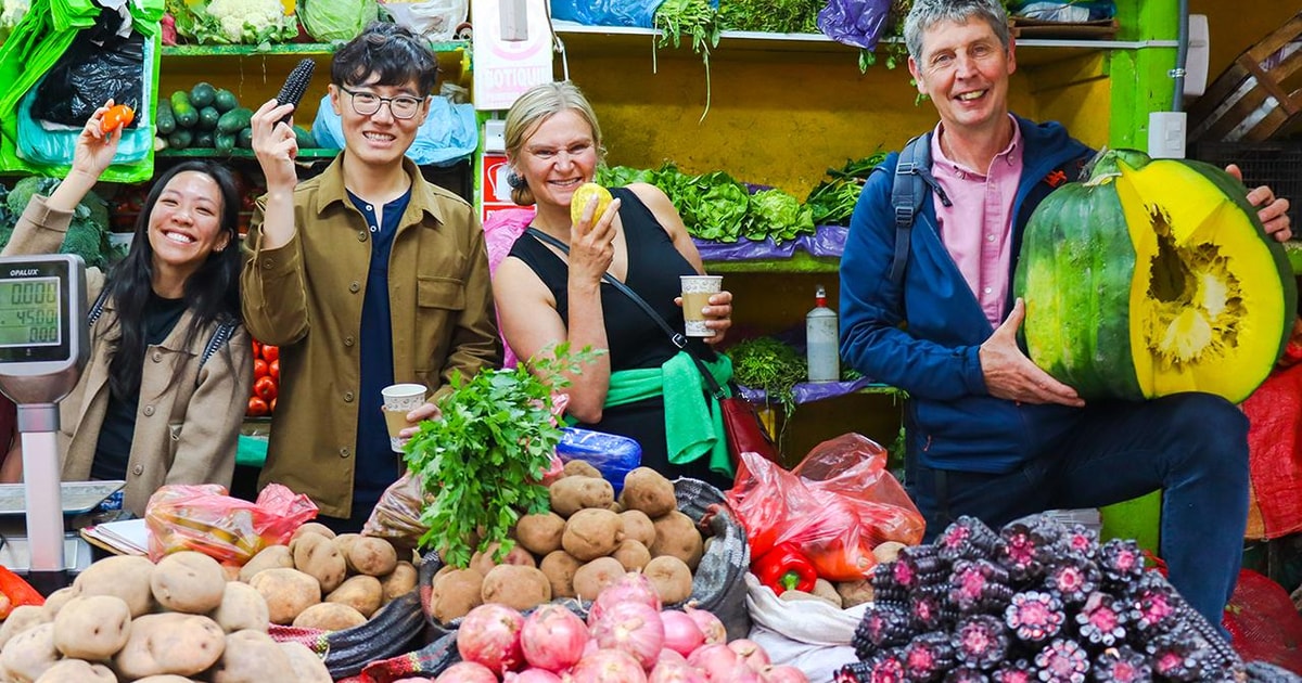 Lima: Food tour through local markets and the history of food ...