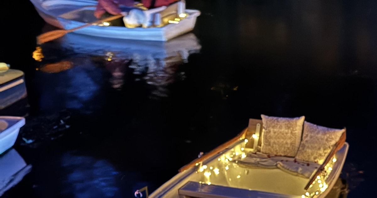 Romantische Bootsfahrt auf der Augsburger Kahnfahrt | GetYourGuide