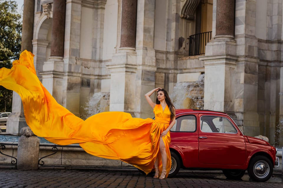 Flying Dress Rome Photoshoot | GetYourGuide