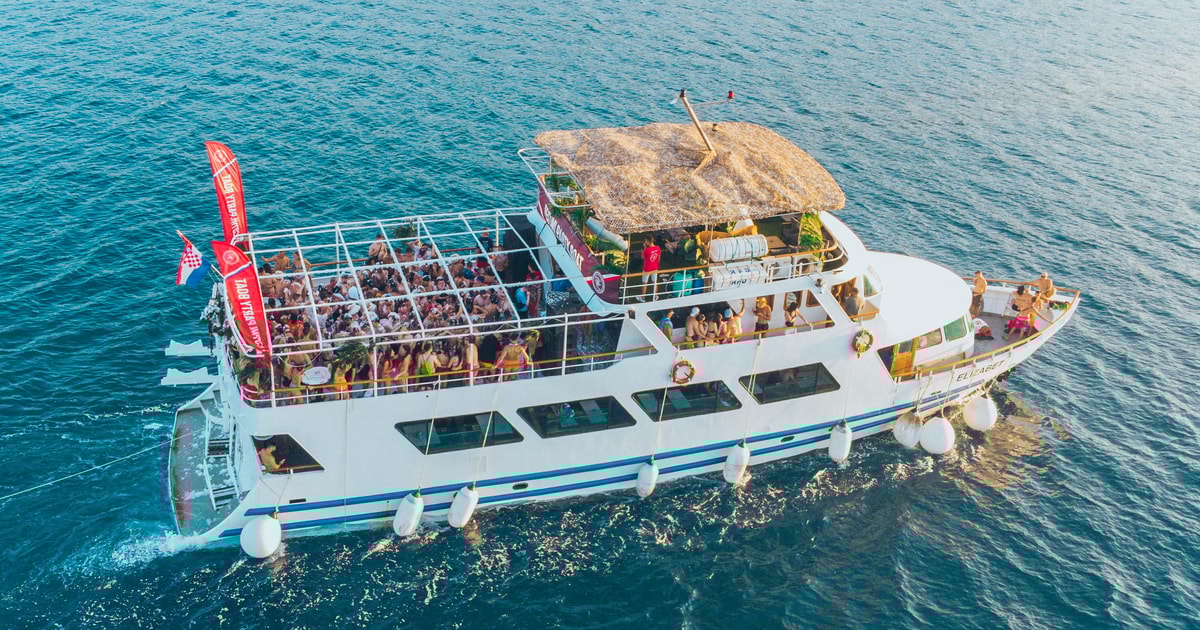 Zrće, eiland Pag: Zrće Partyboot - Festini | GetYourGuide