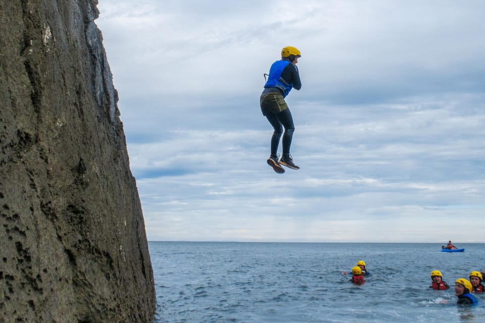 Pembrokeshire: Coasteering Adventure at Stackpole Quay | GetYourGuide