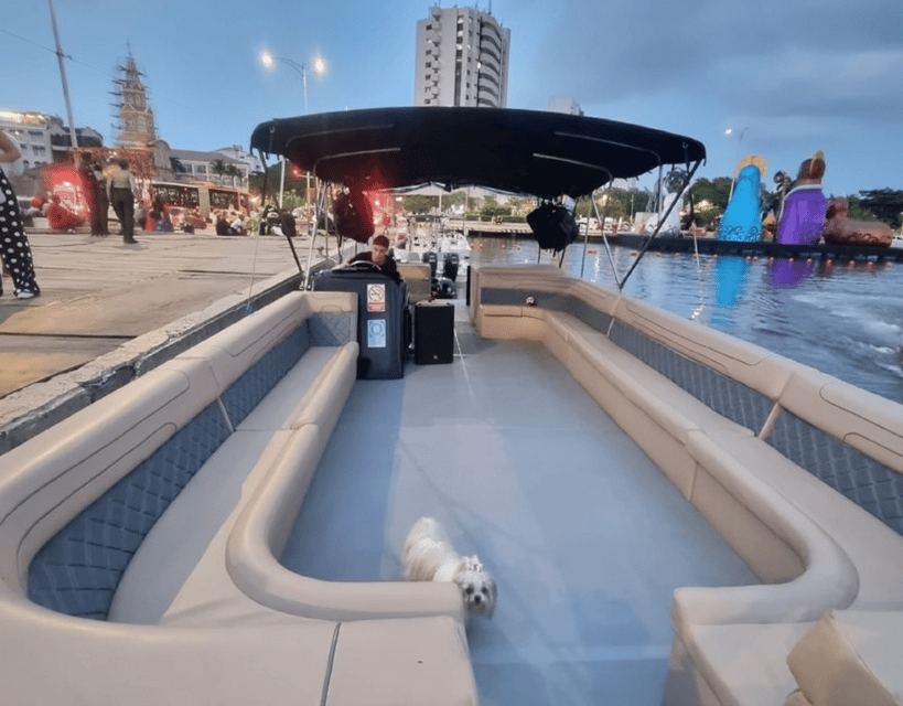 Cartagena: Bay Boat Tour with Open Bar and DJ! | GetYourGuide