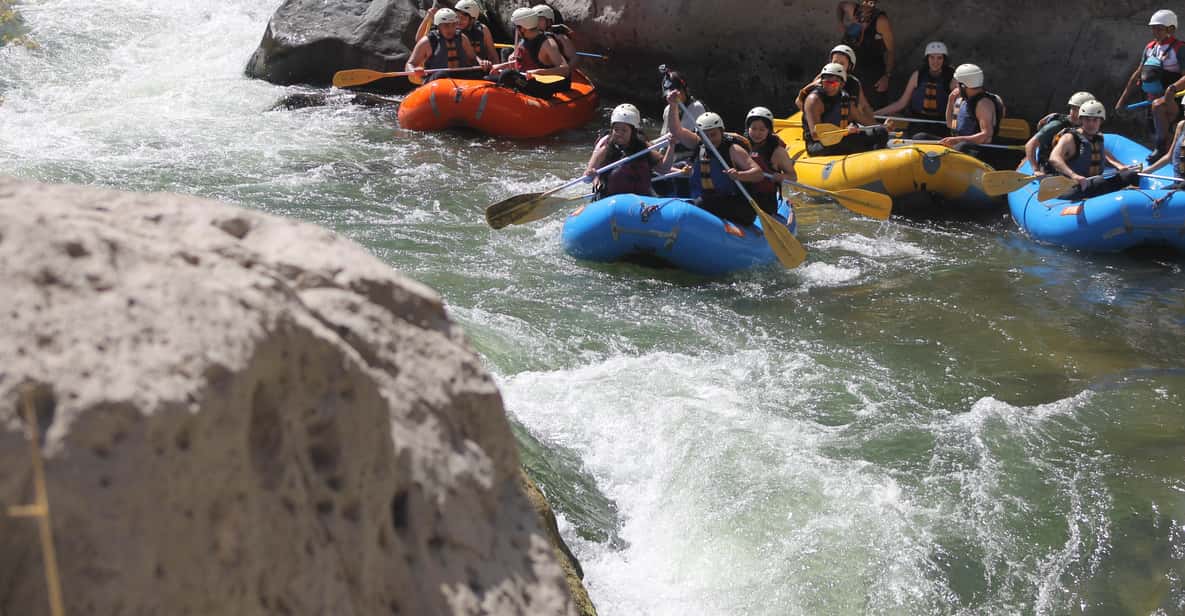 Arequipa: Rio Chili Rafting Tour with Snack | GetYourGuide