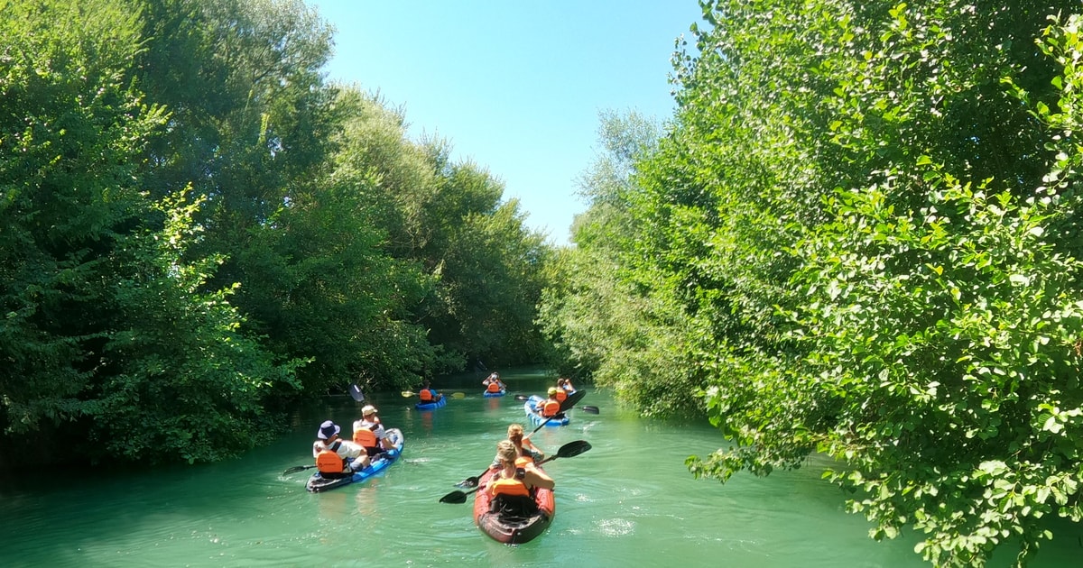 Parga: Kayaking Adventure in the Acheron River | GetYourGuide