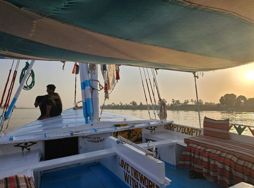 Luxor: Felucca's Private Sunset Ride on The Nile River | GetYourGuide