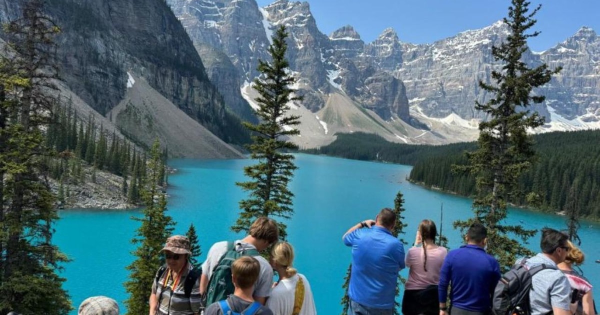 Banff, Lake Louise, Moraine ,Emerald & Johnston Canyon tour | GetYourGuide
