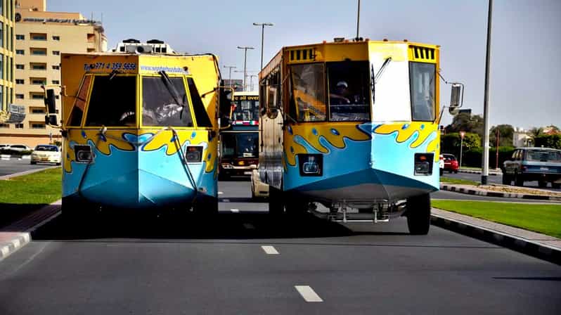 Dubai: Tour del centro storico con Wonder Bus, souk, Creek e guida ...