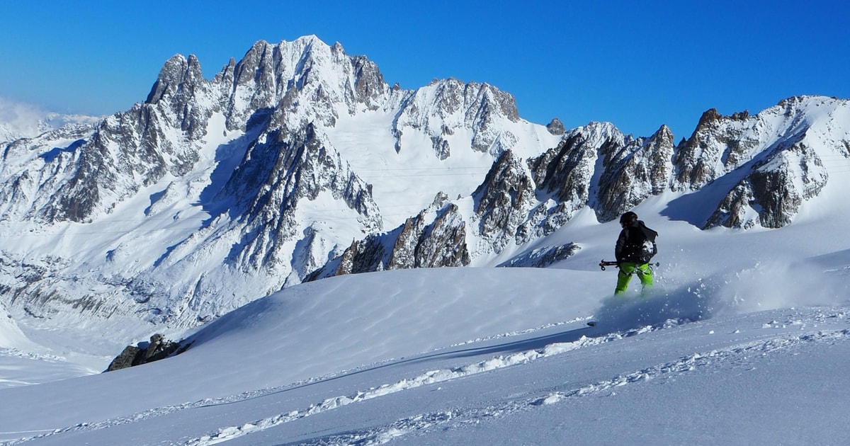 Chamonix: Vallée Blanche Ski Descent with Guide | GetYourGuide