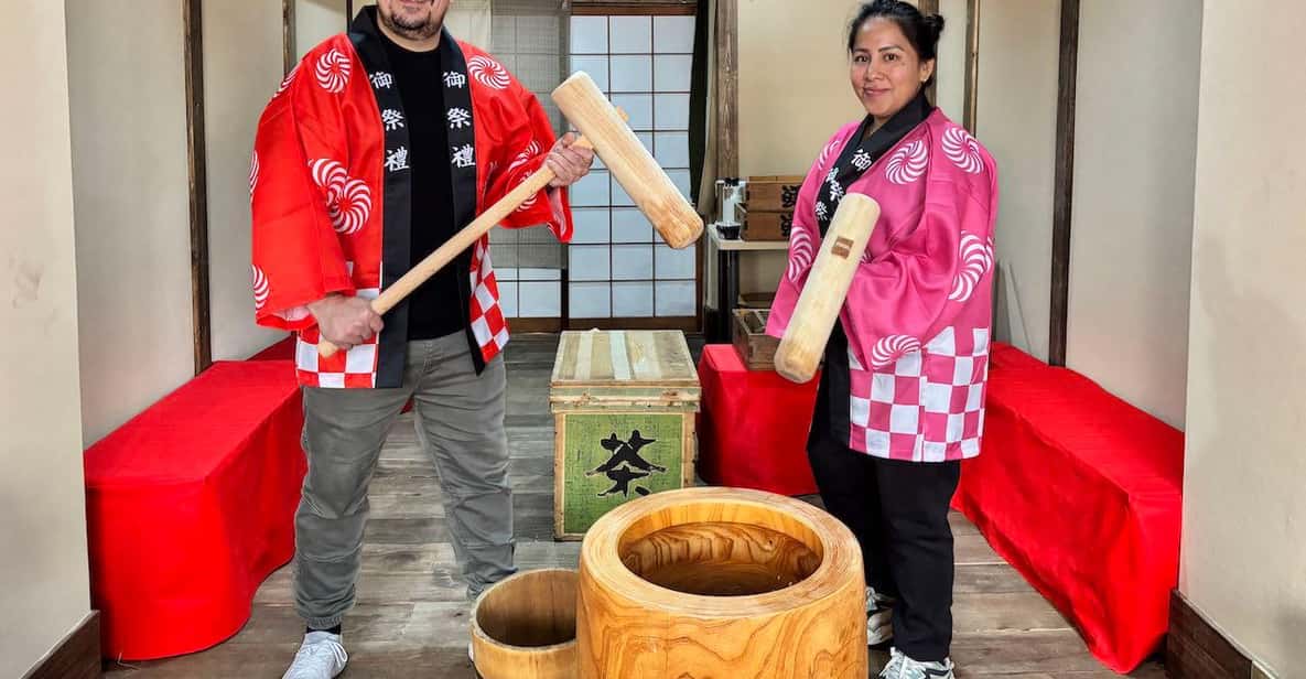 Osaka: Traditional Mochi Pounding Experience with Tasting | GetYourGuide