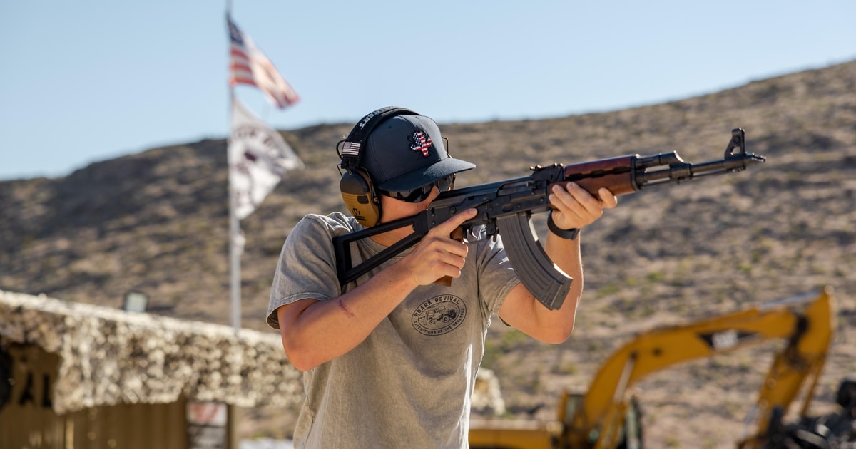Las Vegas: Outdoor Shooting Range Experience with Instructor | GetYourGuide