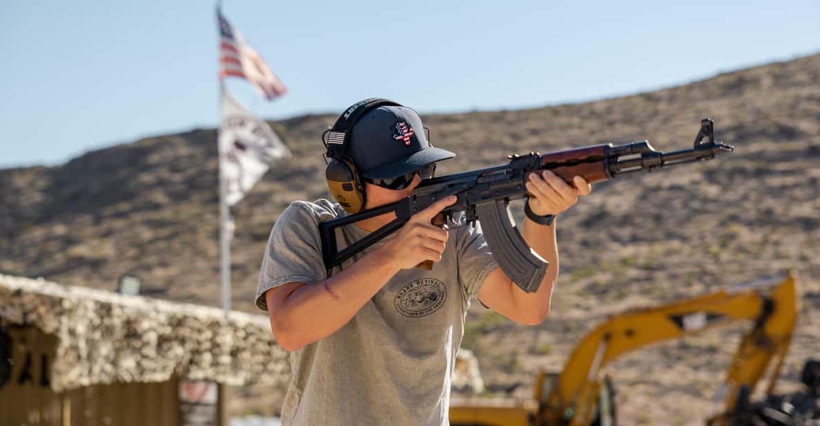 Las Vegas: Outdoor schietbaan ervaring met instructeur | GetYourGuide