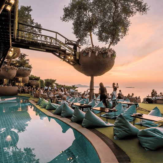 Pattaya: Sunset View Dining at 3 Mermaids Restaurant Tour | GetYourGuide