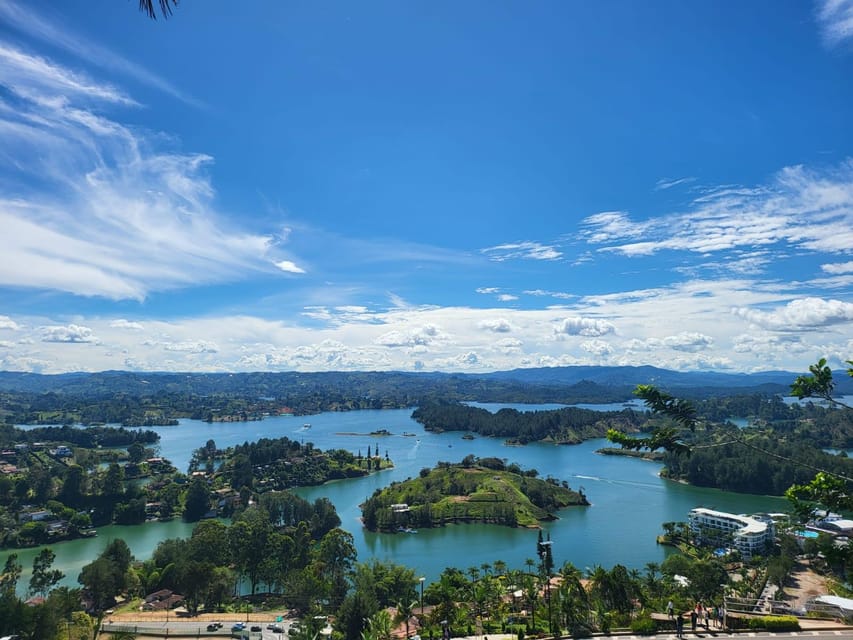 Guatape town/lake tour and El Peñol Rock hike | GetYourGuide