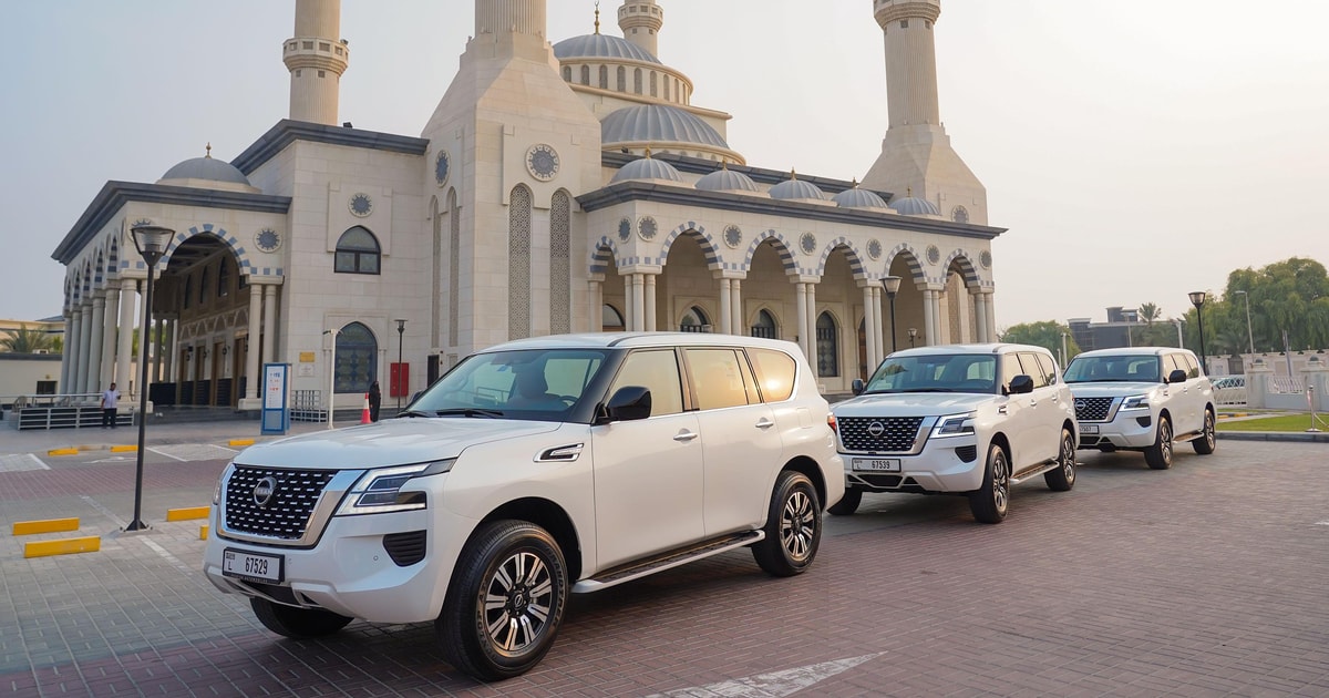 Dubai: Half-Day City Tour, Blue Mosque & Frame by Modern SUV | GetYourGuide