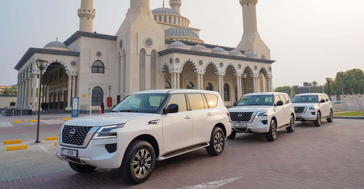 Dubai: Half-Day City Tour, Blue Mosque & Frame by Modern SUV | GetYourGuide